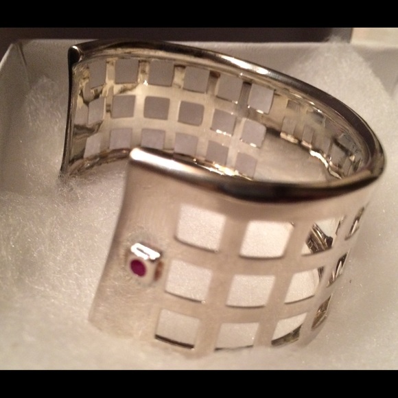 ELLE Sterling | Jewelry | Elle Sterling Modernist Cuff Bracelet | Poshmark